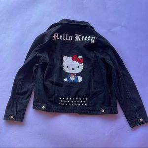 Hello Kitty | Jackets & Coats | Hello Kitty Denim Trucker Jacket | Poshmark